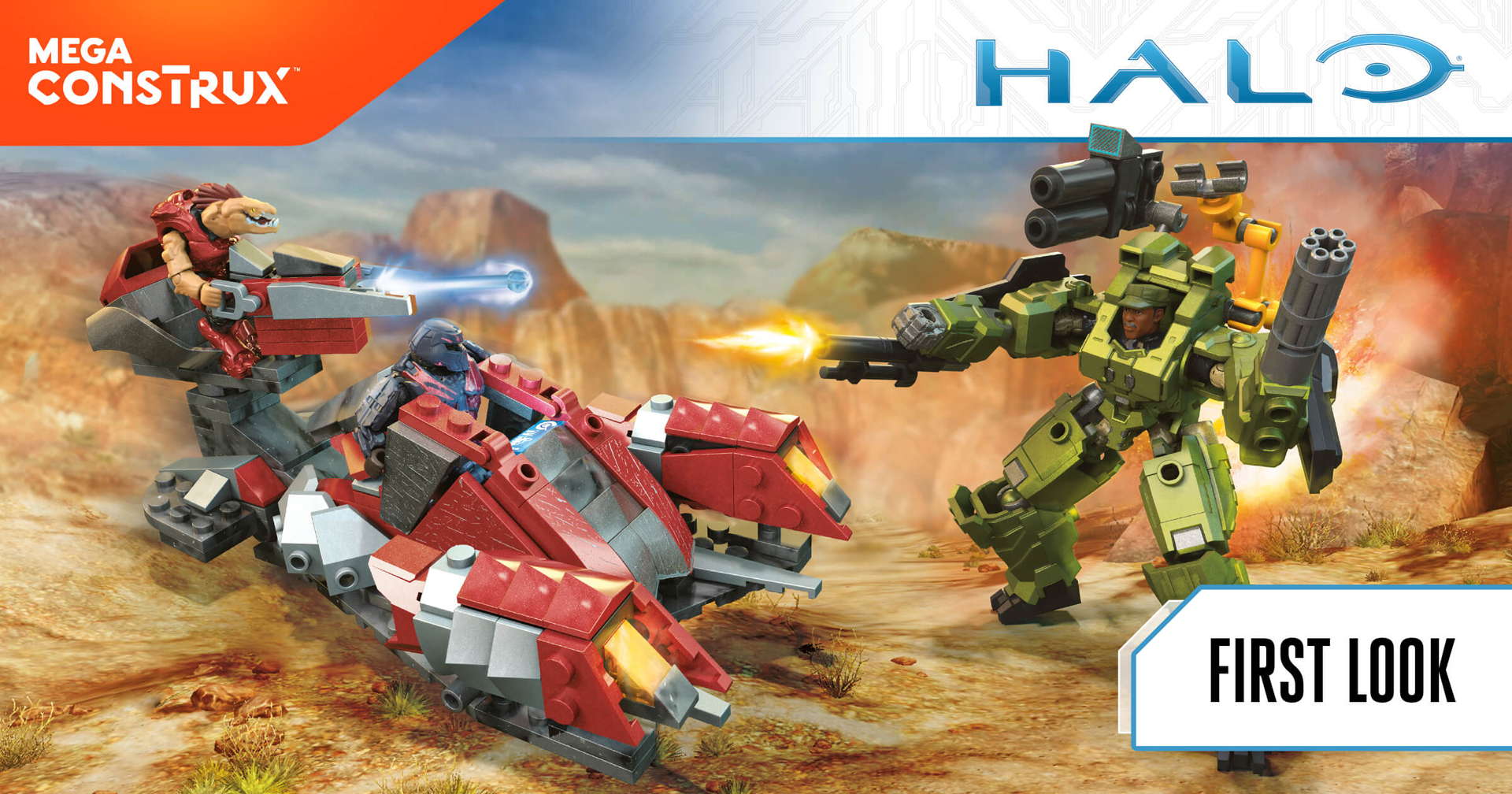 Construa Seu Halo – Série Mega Construx